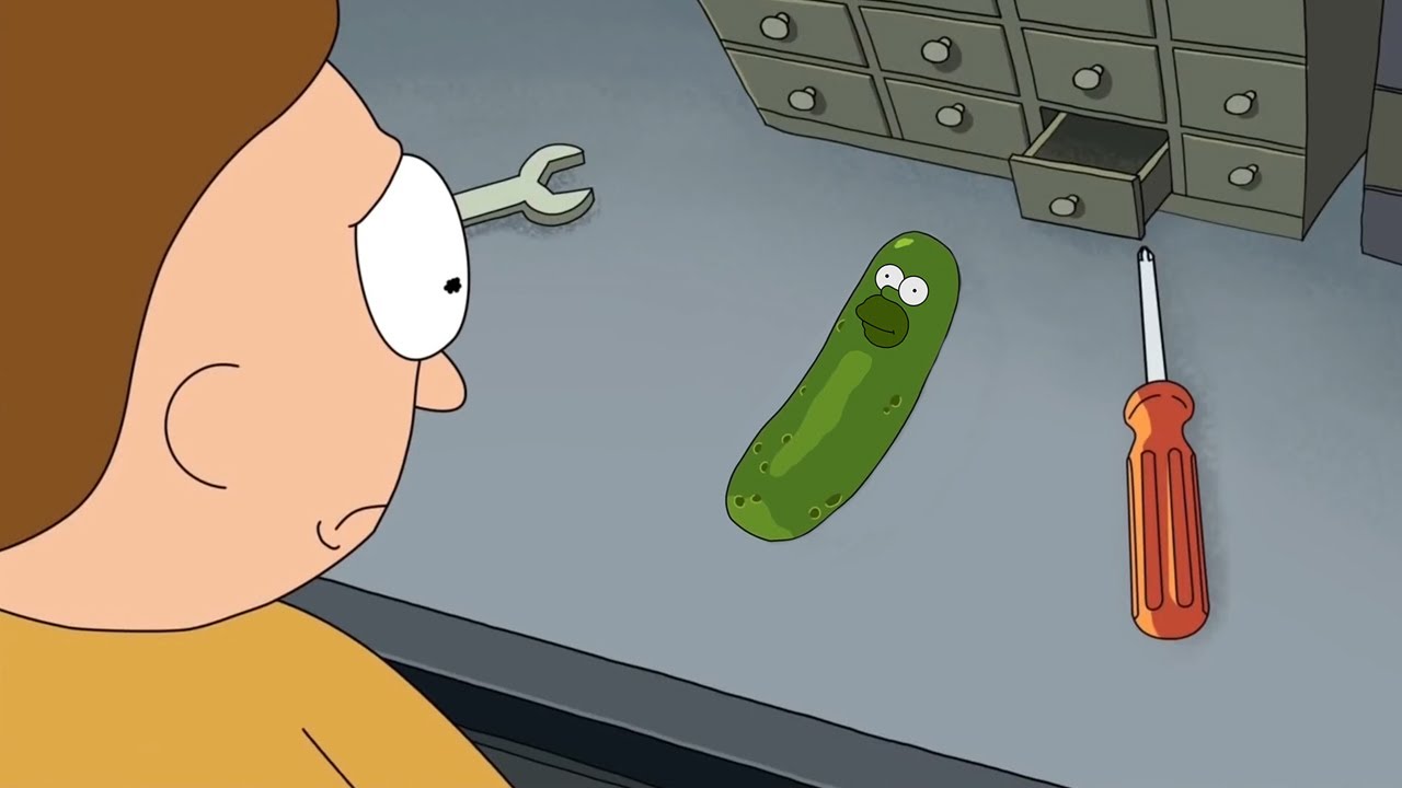 Homer Turns Himself into a Pickle - YouTube