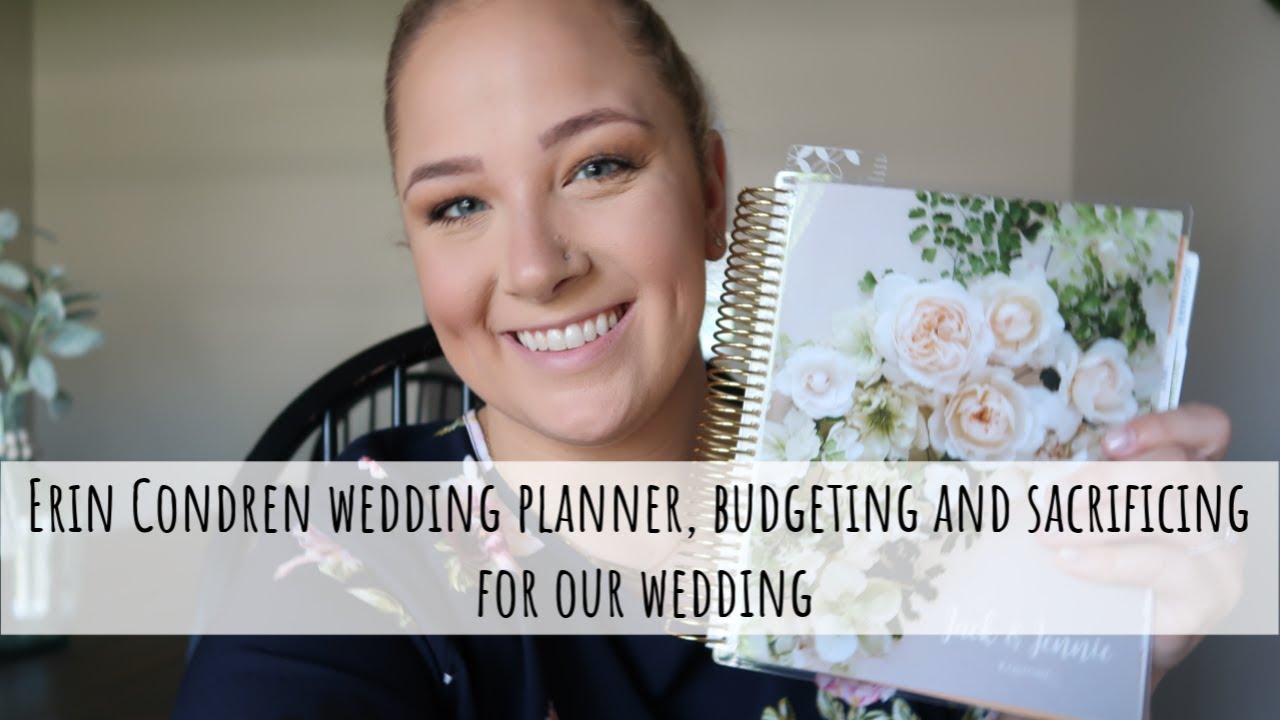 ERIN CONDREN WEDDING PLANNER | BUDGETING AND SACRIFICING FOR OUR ...