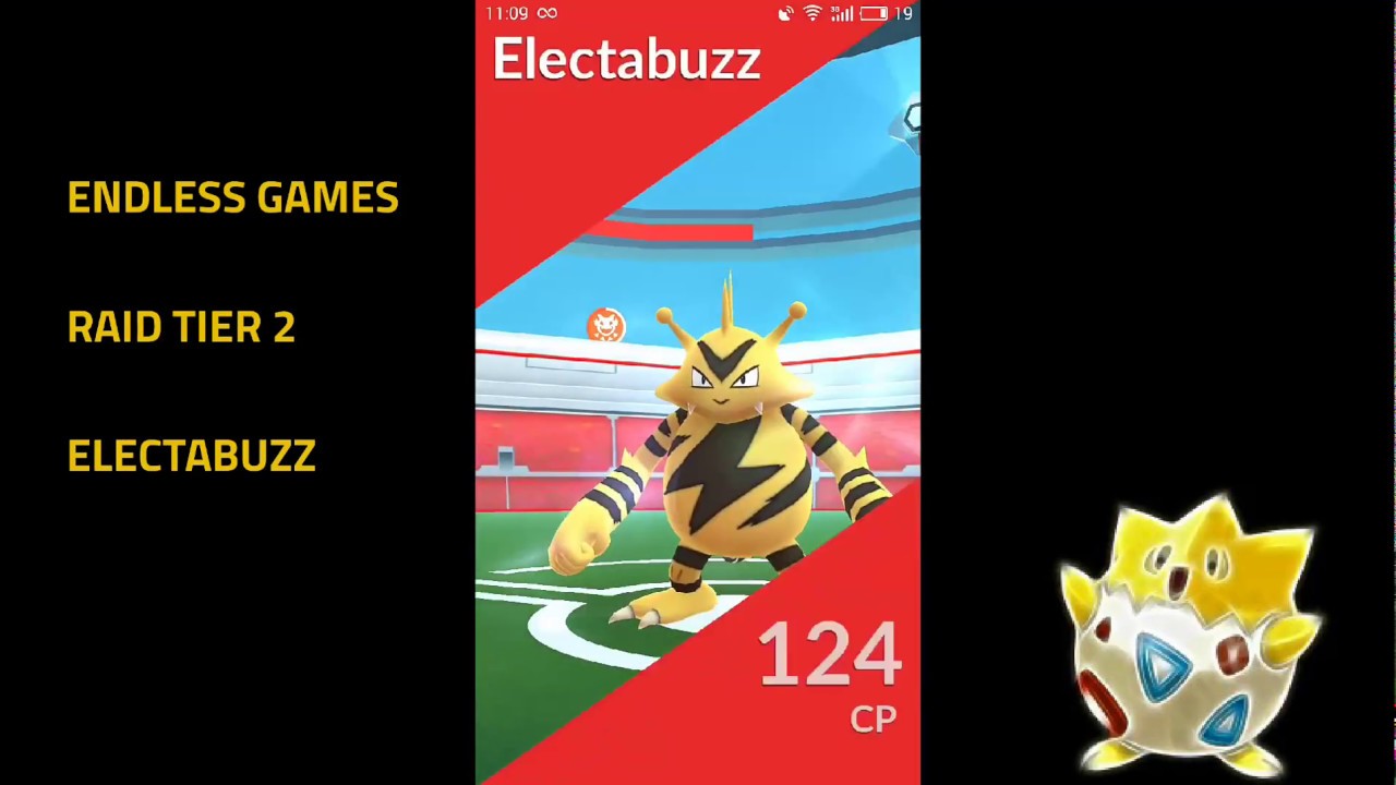 Pokemon Go Raid tier 2 - Electabuzz - YouTube