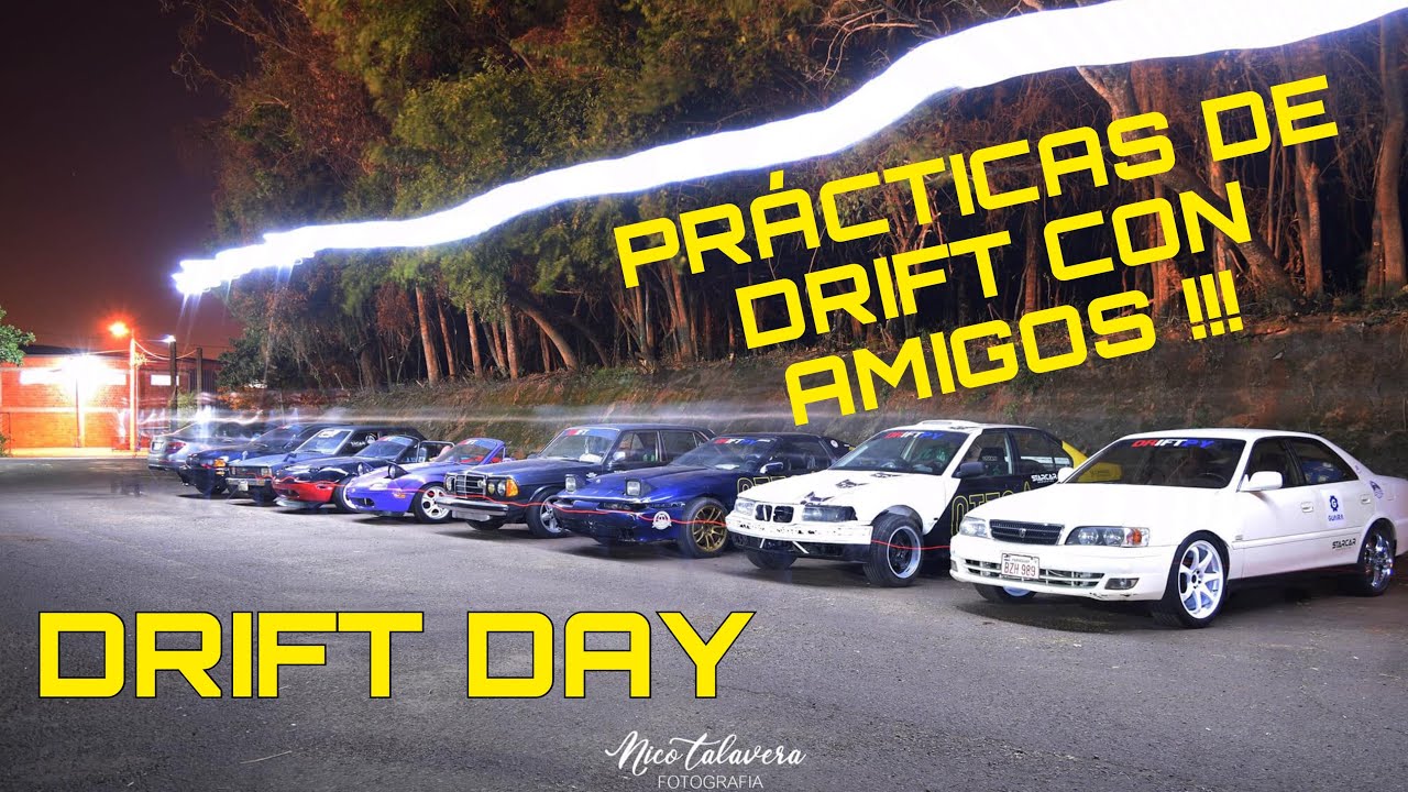 DRIFT DAY !!! Practicando un poco con amigos y probando los proyectos ! Encarnación - Paraguay ...