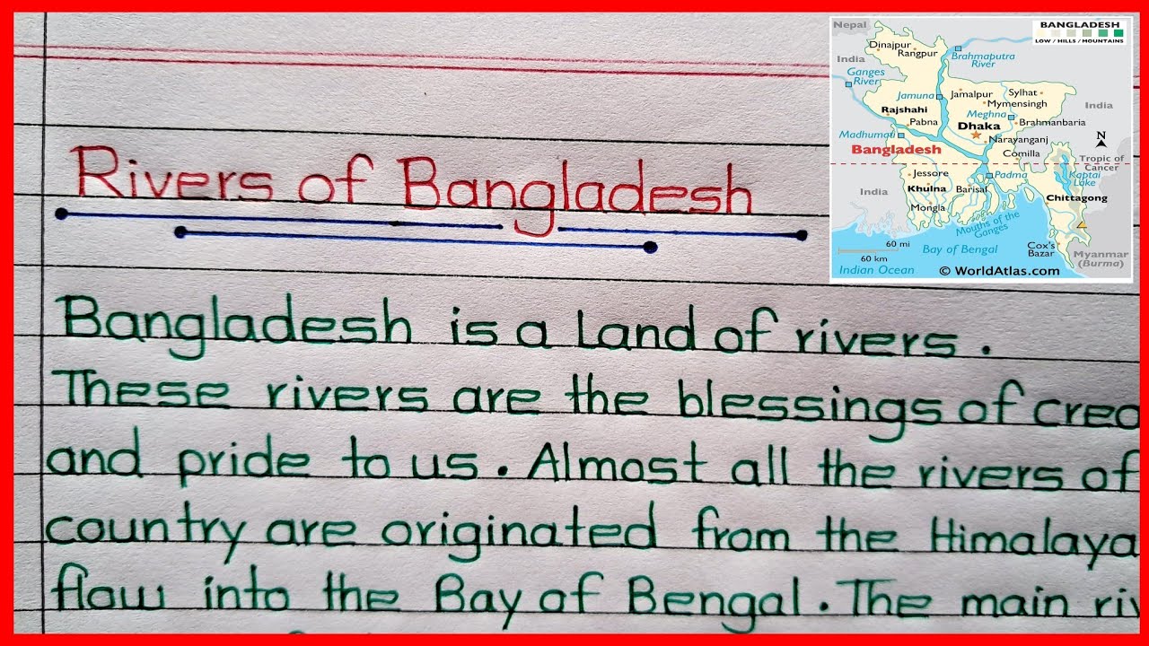 Importance of Bangladesh River || Rivers of Bangladesh Essay/Paragraph ...