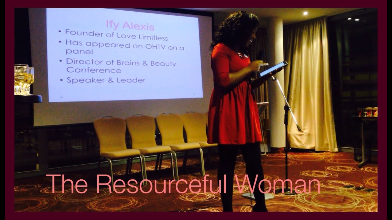 The Resourceful Woman - Push Your Passion - @IfyAlexis - YouTube