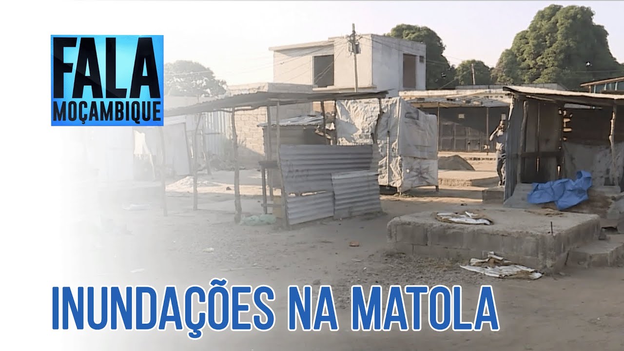Mercado da Matola-Gare permanece vazio, mesmo sem água da chuva ...