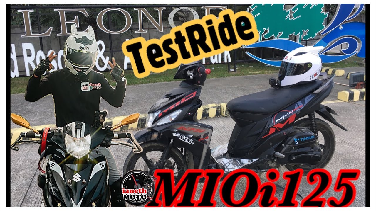 YAMAHA MIOi125 +ACTUAL TEST RIDE + REVIEW + IANETH MOTO + YAMAHA EP08 ...