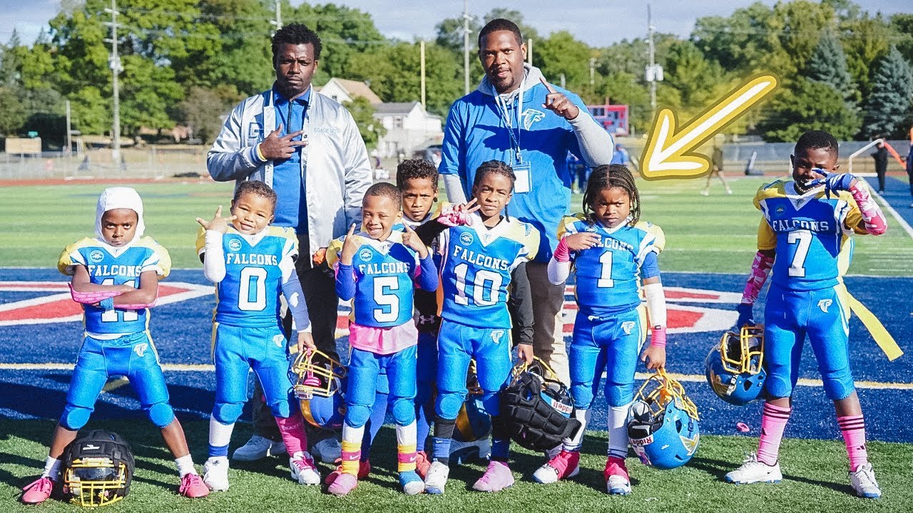 THIS KID WAS ALL OVER THE FIELD!! 6u Southfield Falcons vs Eastside ...