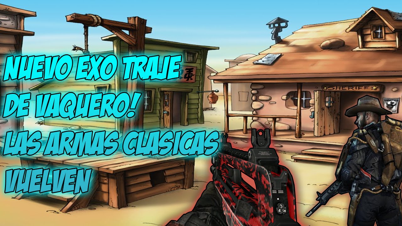 Exo traje de Vaquero!! | Armas Clásicas en CoD AW!| CoD Champs! - YouTube