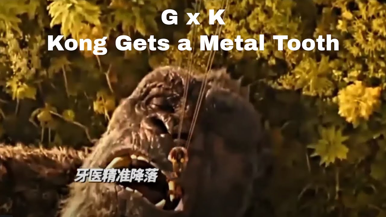 Godzilla x Kong The New Empire | Kong Gets A New Metal Tooth | New ...