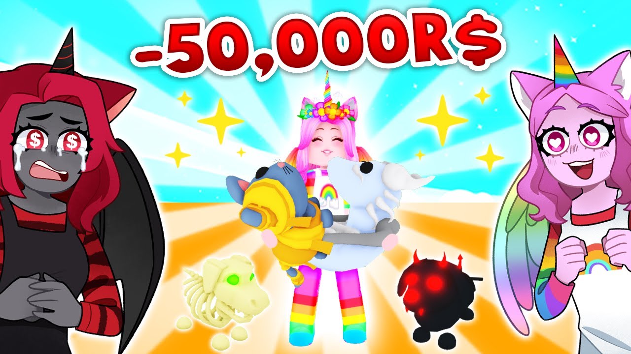 I Got My TWIN SISTER EVERYTHING Before It's GONE In Adopt Me! (Roblox ...