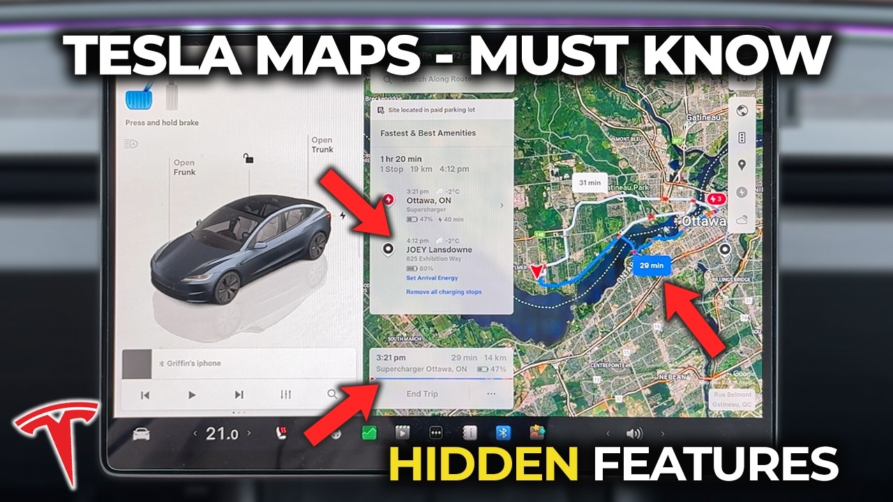 Tesla Navigation - The Ultimate Guide to Mastering Tesla Maps - YouTube