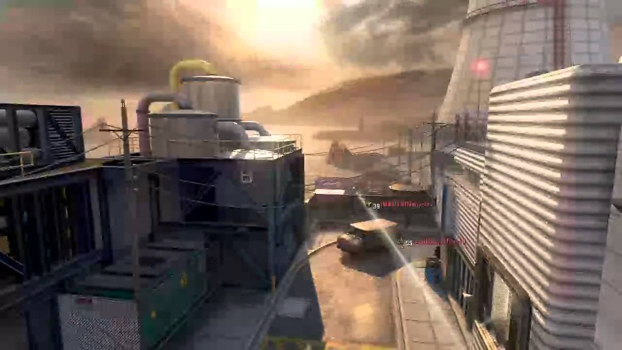 BO2 - Meltdown - Grenade Laucher ( n00b tube ) Accross Map - YouTube