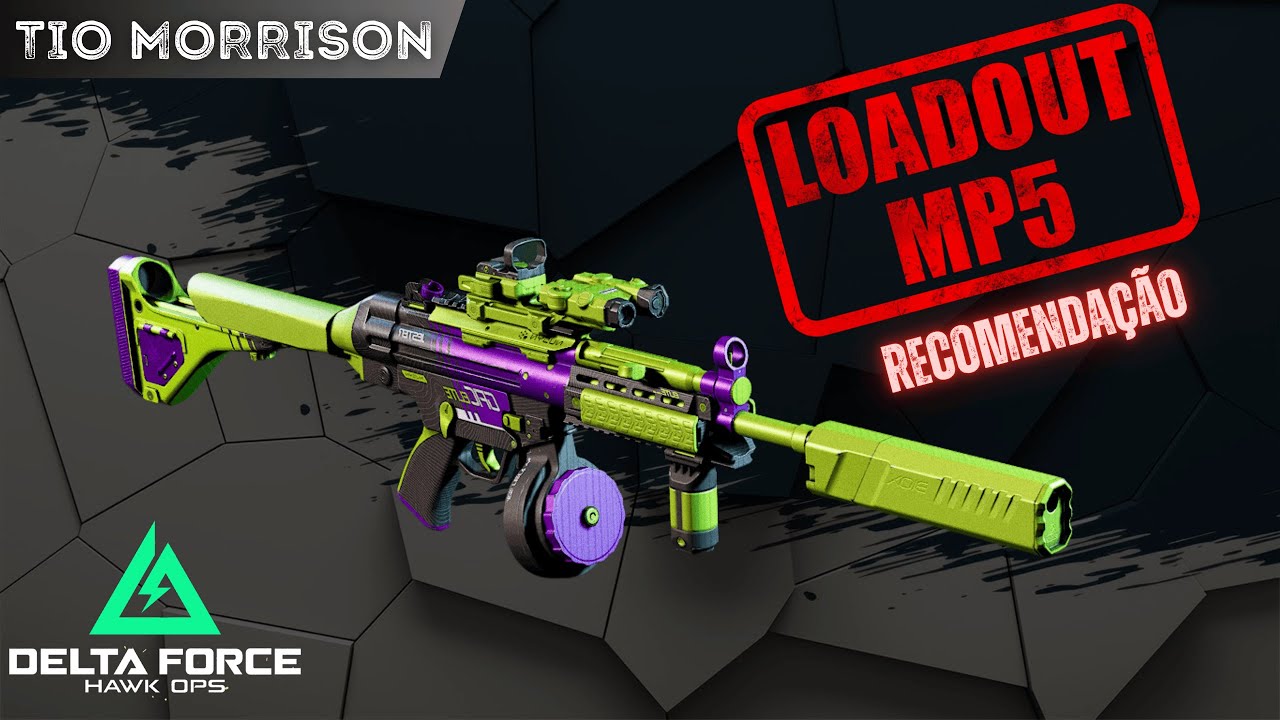 DELTA FORCE - MP5 - NOVA BUILD *INSANA* QUE ESTÁ DELETANDO. #deltaforce ...
