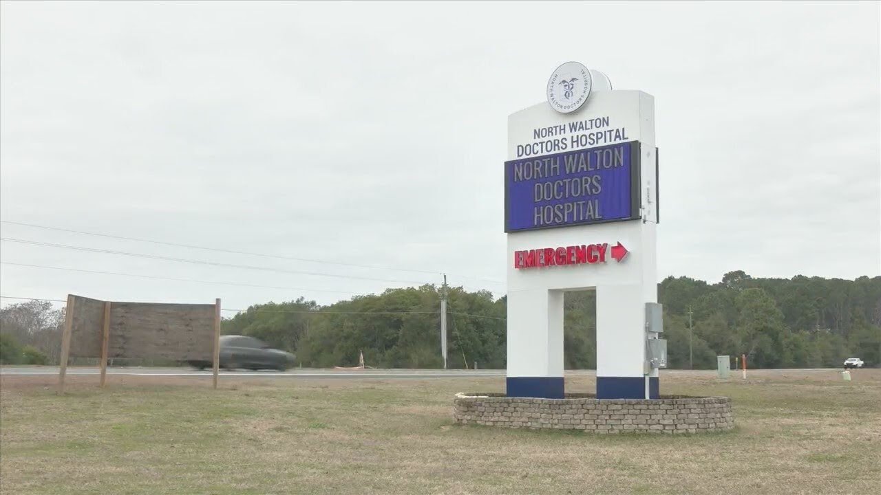 North Walton Doctors Hospital holds tours ahead of opening - YouTube
