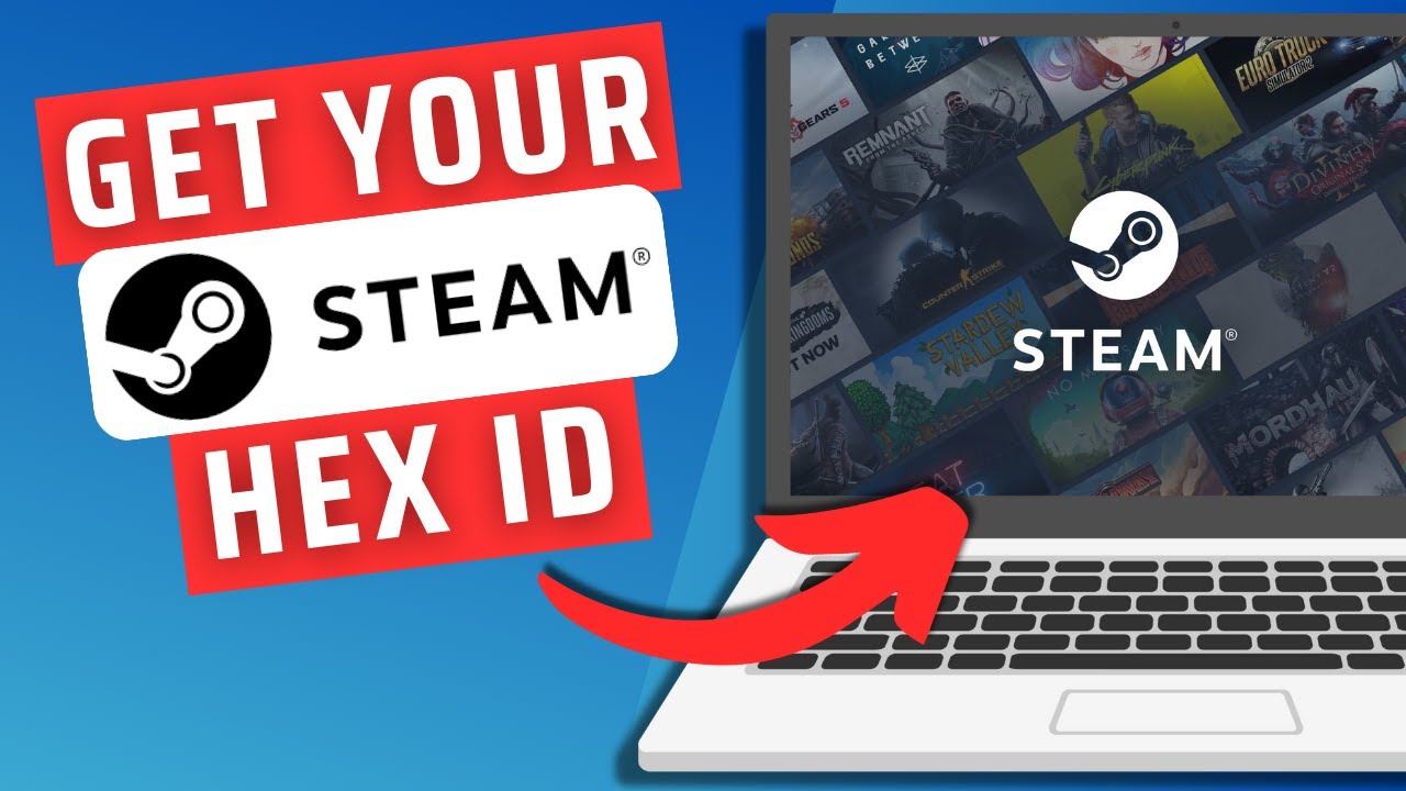 How To Get/ Find Your Steam Hex ID 2025 - YouTube