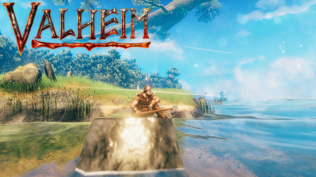 Building my Quaint lil fishing Hut! | Valheim Ep 10 - YouTube