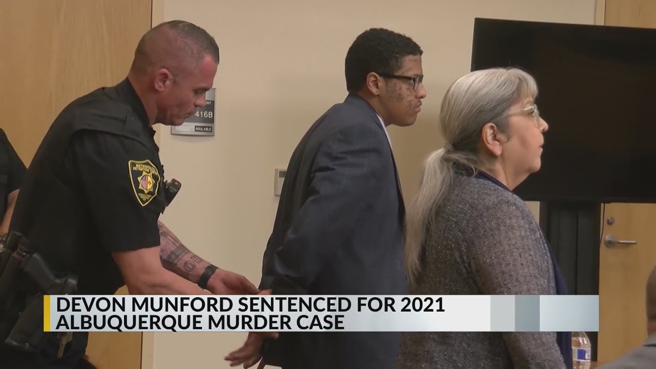 Devin Munford sentenced for 2021 murder case - YouTube