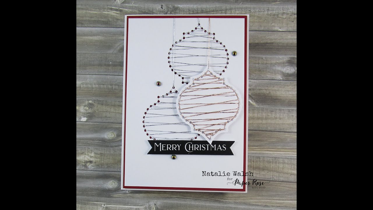 Paper Rose | Stitching Frames - YouTube