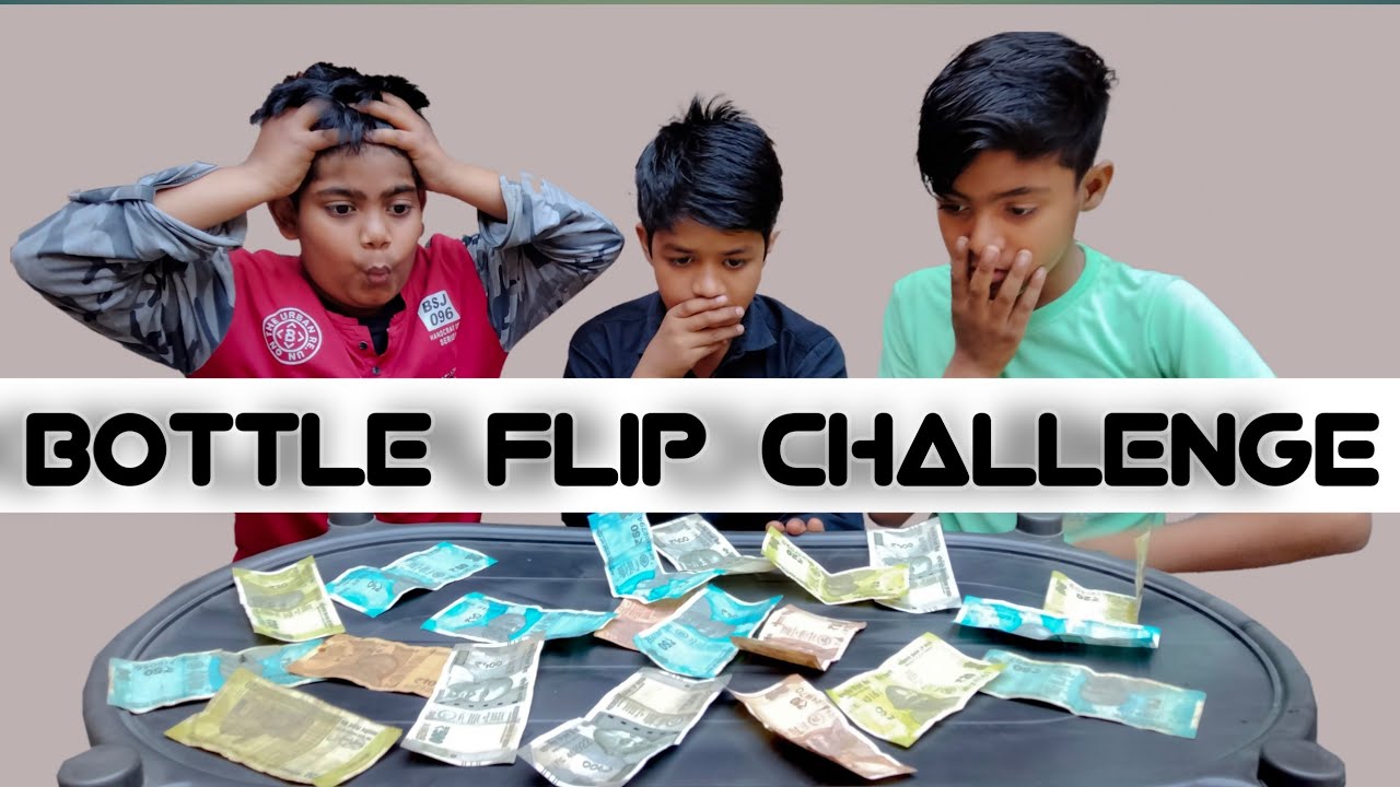bottle flip challenge #challenge #firstvlog - YouTube