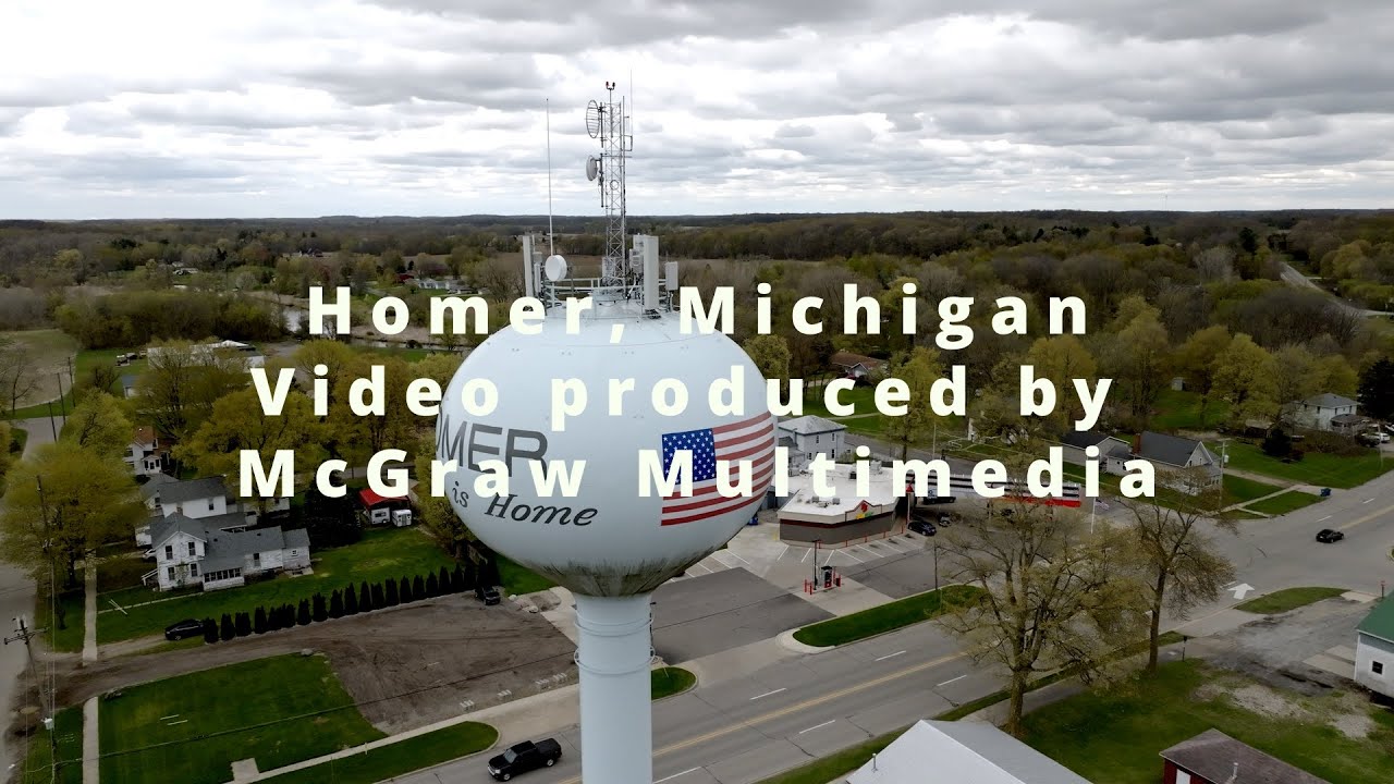 Homer, Michigan drone video produced by McGraw Multimedia. - YouTube
