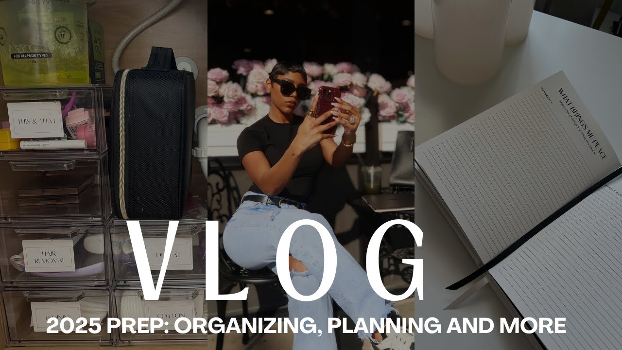 VLOG: 2025 RESET, PLANNING,BATHROOM DECLUTTERING AND MORE - YouTube