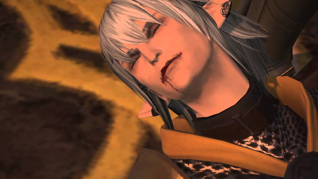 FINAL FANTASY XIV Heavensward - (Spoilers) A smile suits better a hero ...