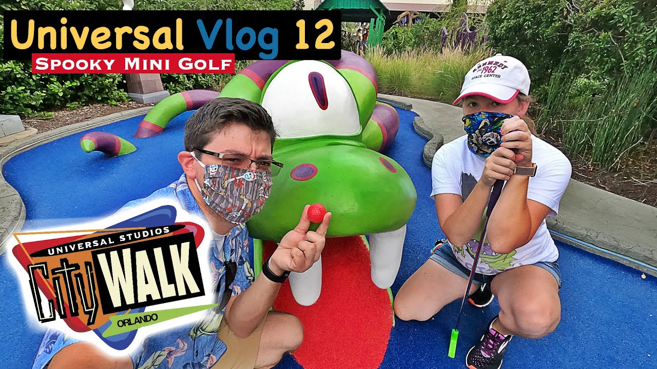 Mini Golf at Universal's City Walk - YouTube