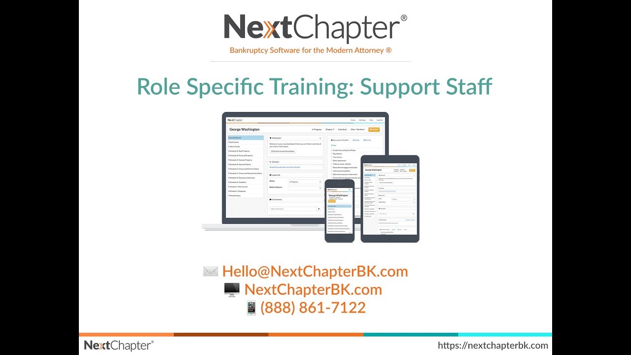 Webinar: Role Specific Training - Support Staff - YouTube