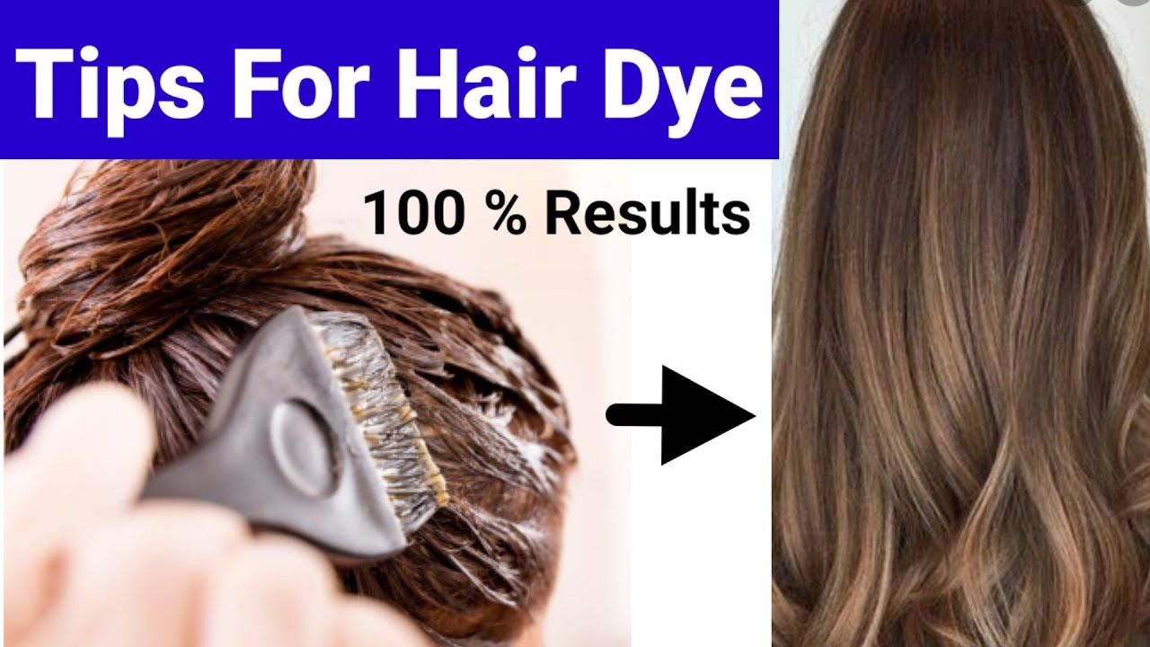 How To Dye Hair At Home - 100 % Results - Healthy Life - YouTube