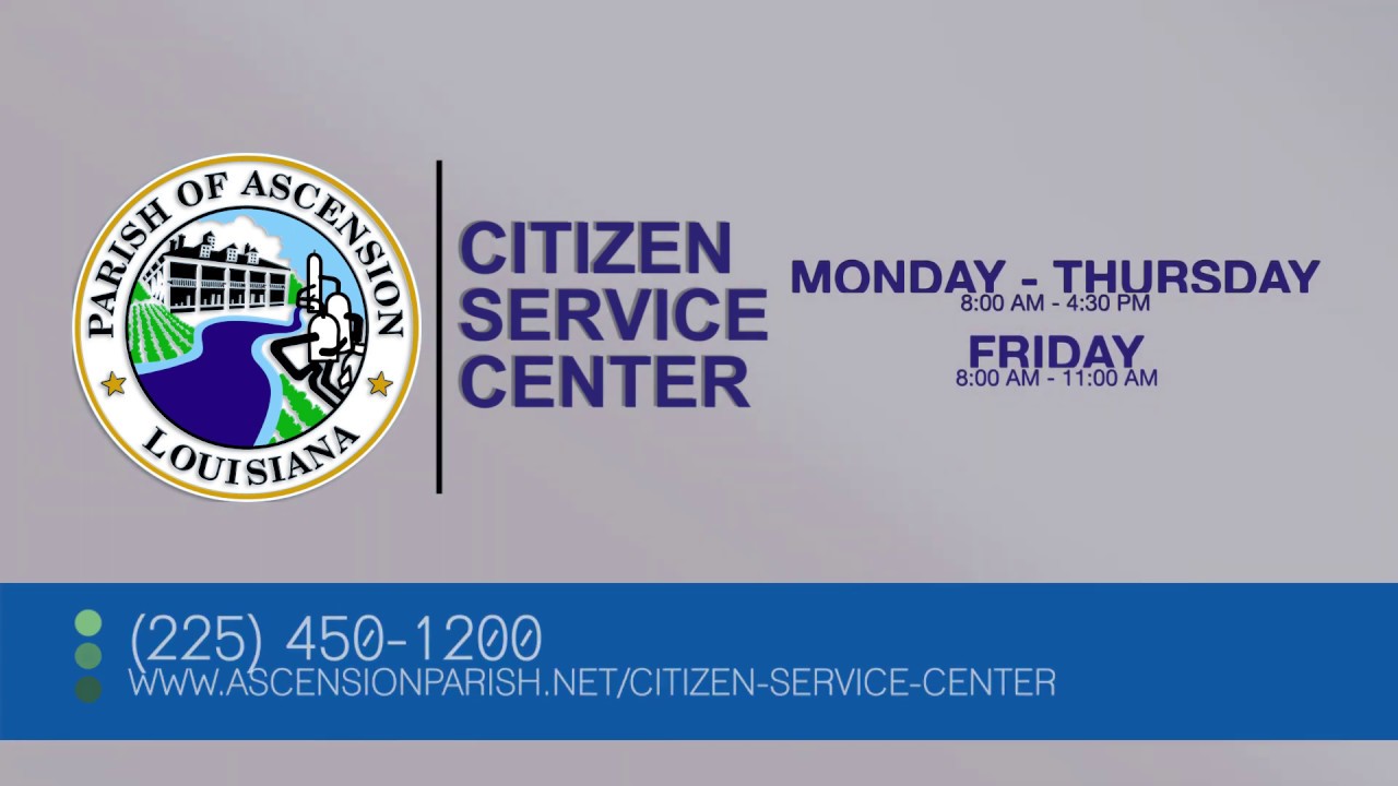 Citizen Service Center - January 2020 - YouTube