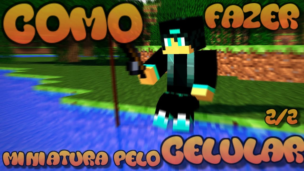 TUTORIAL - COMO FAZER UMA MINIATURA PERSONALIZADA DE MINECRAFT PELO ...