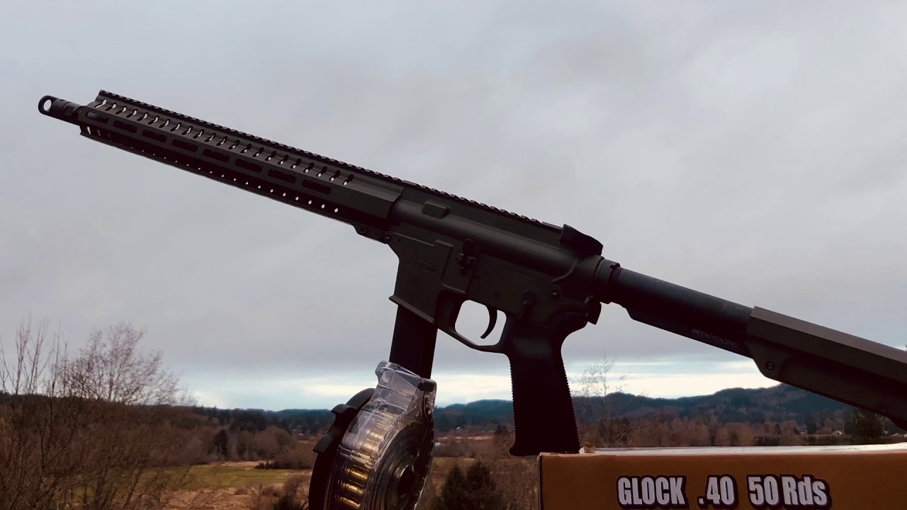 First Looks - CMMG Resolute 300, MKGS, 40 S&W Rifle - YouTube