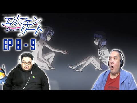Watching Anime With My Dad! Backstory Time! Elfen Lied Episode 8-9 Reaction