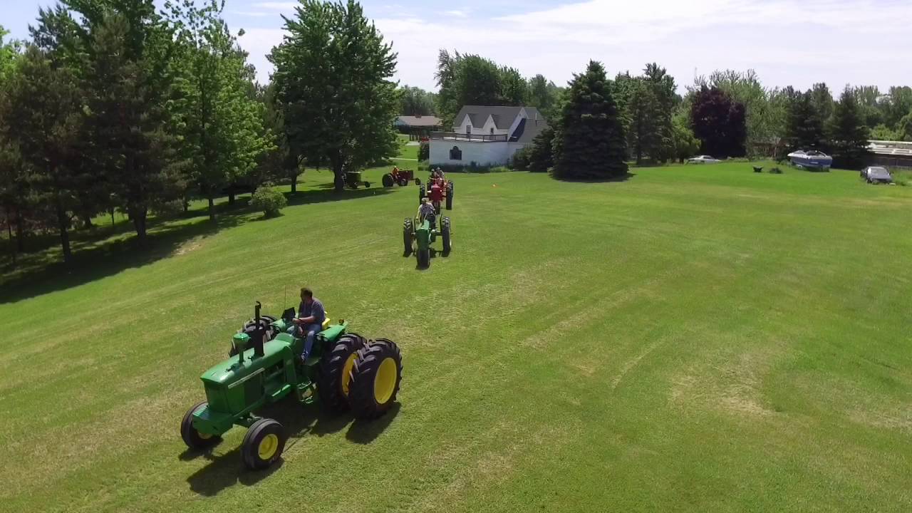 2016 Sanilac County Rainbow Tractor Tour - YouTube