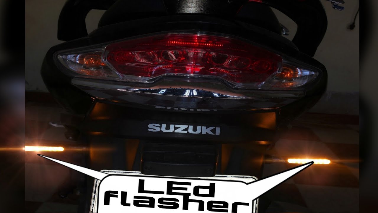 How to install LED indicator light in Burgman Street /Burgman ...