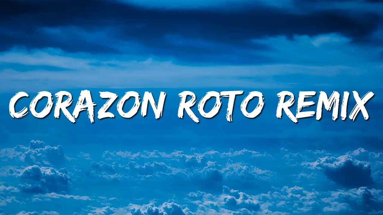 Brray, Jhayco, Ryan Castro - Corazón Roto (Remix) (Letra/Lyrics) - YouTube