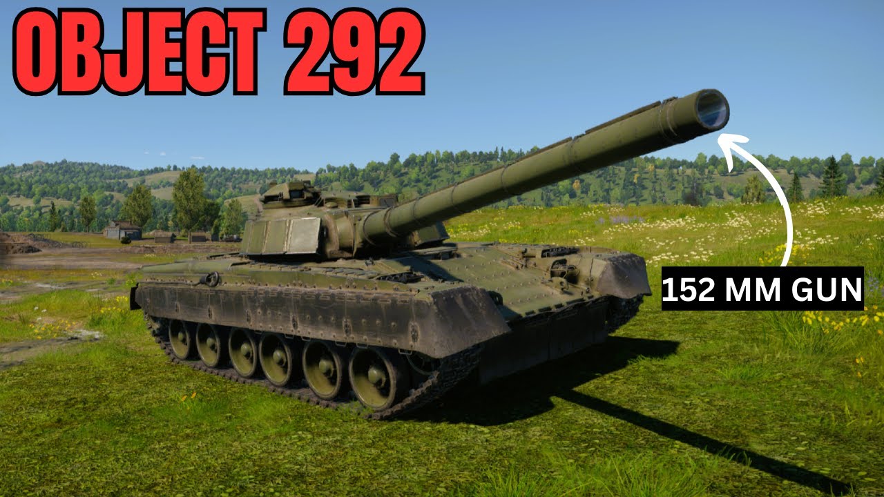OBJECT 292 | Soviet Beast Of War | War Thunder | Test Drive | #gaming # ...