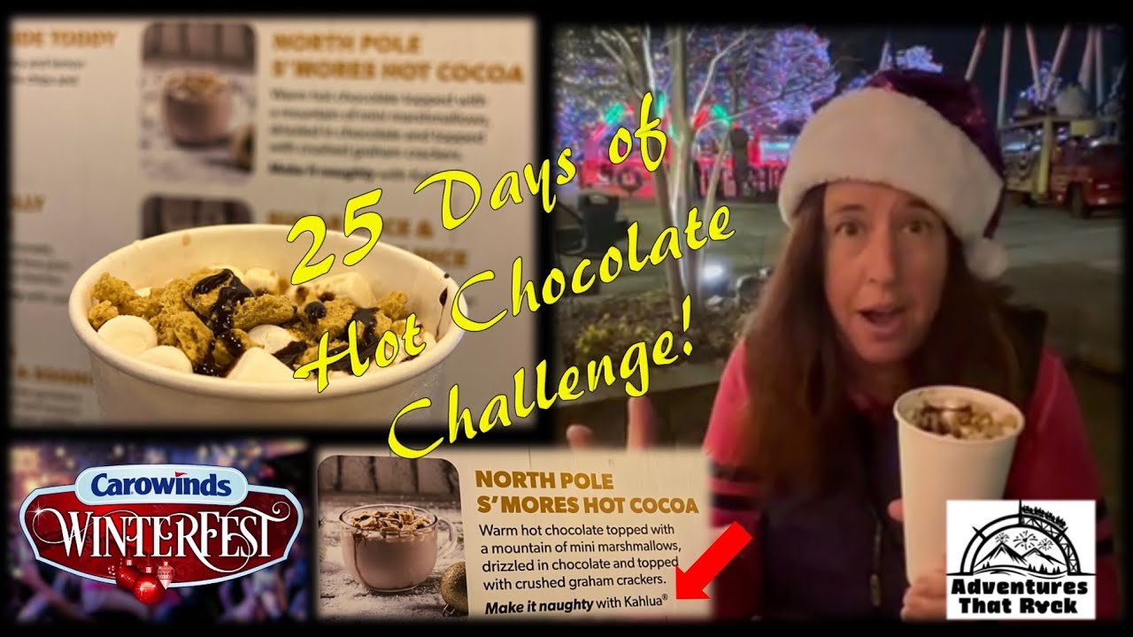 25 DAYS OF HOT CHOCOLATE CHALLENGE- VLOGMAS DAY 6 - YouTube