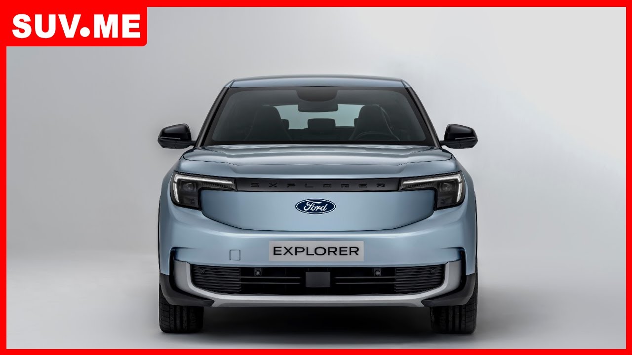 2024 Ford Explorer Electric SUV - YouTube