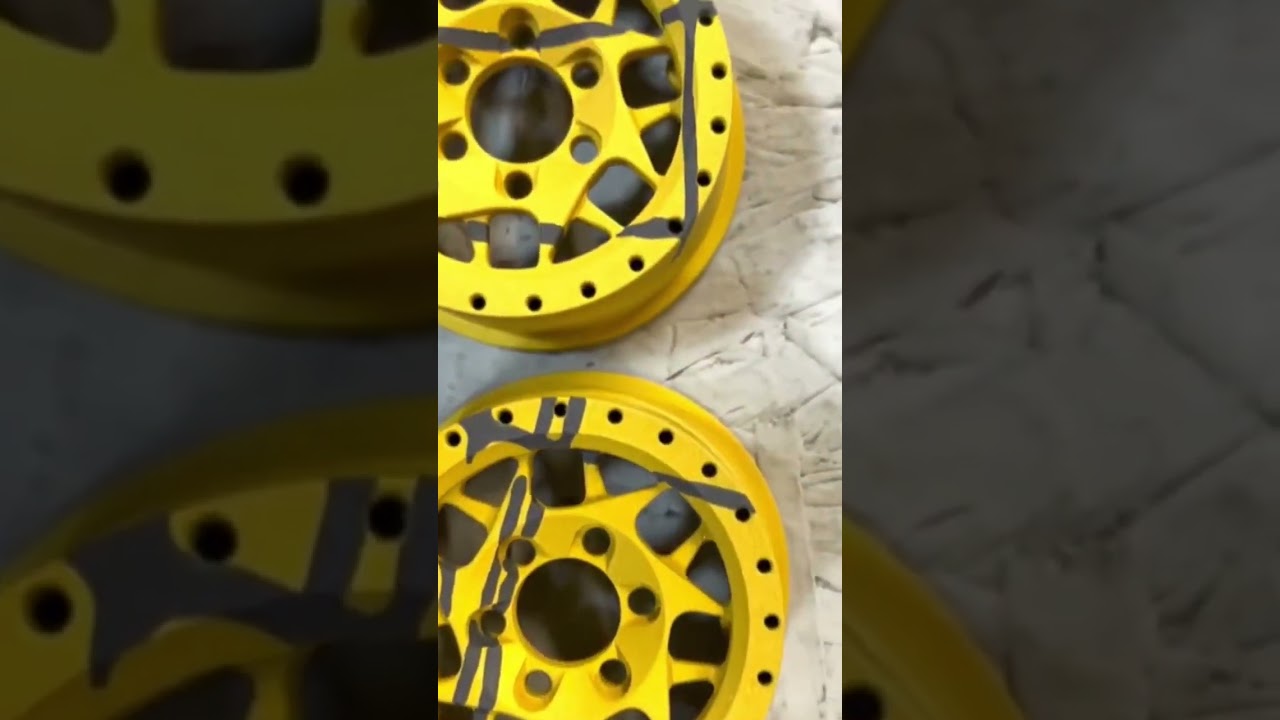 Custom Cerakoted VP wheels - YouTube