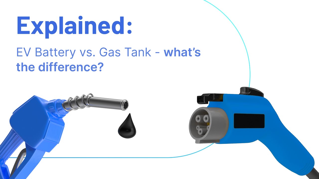 Explained: EV Battery🔋 vs. Gas Tank⛽️ - what's the difference? - YouTube