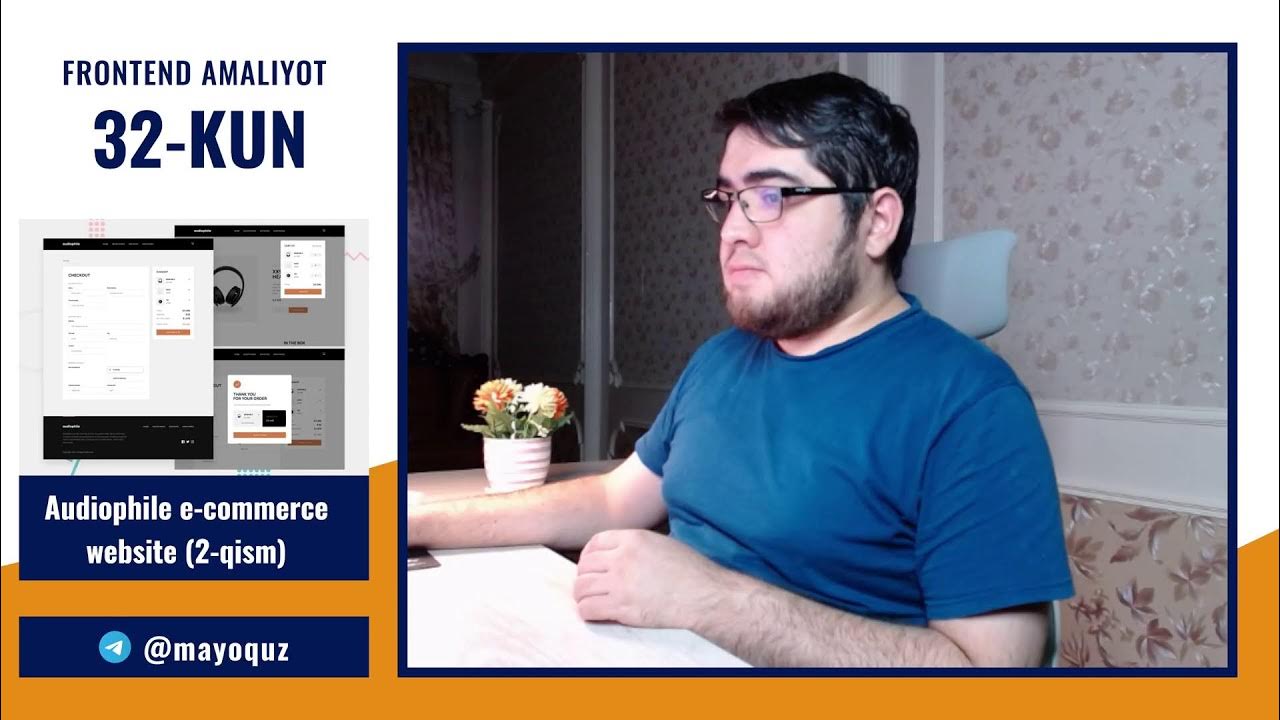 Frontend amaliyot 32-kun. FrontendMentor challenge #100daysofcode - YouTube