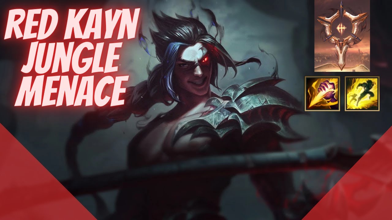 RED KAYN IS A JUNGLE MENACE! League of Legends Kayn Jungle - YouTube