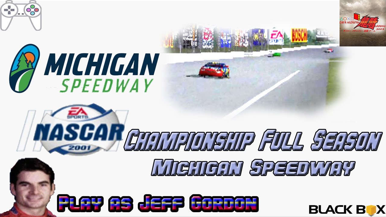 NASCAR 2001 (PS1) - Championship Full Season - Race #22 : Michigan ...