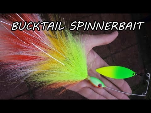 Bucktail spinnerbait by J.W. Holverda - YouTube