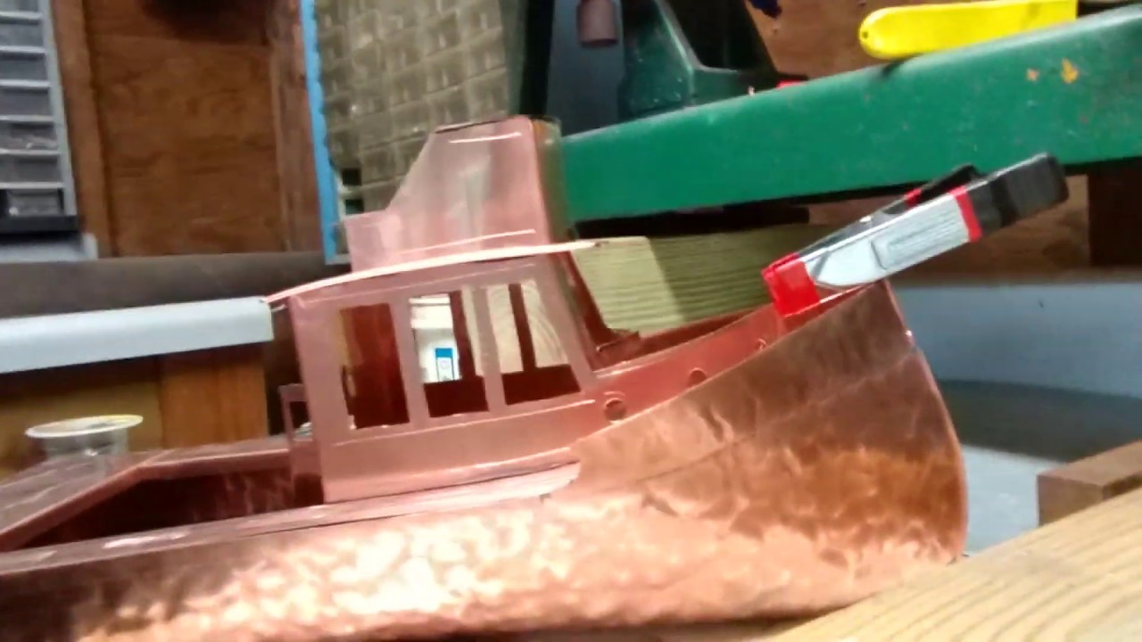 model Boat build part 2 - YouTube