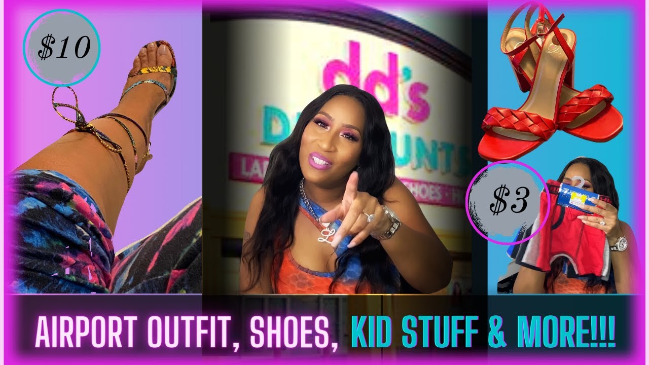 DDs Discount Haul Shoes, Kid Stuff & Airport Outfits - YouTube