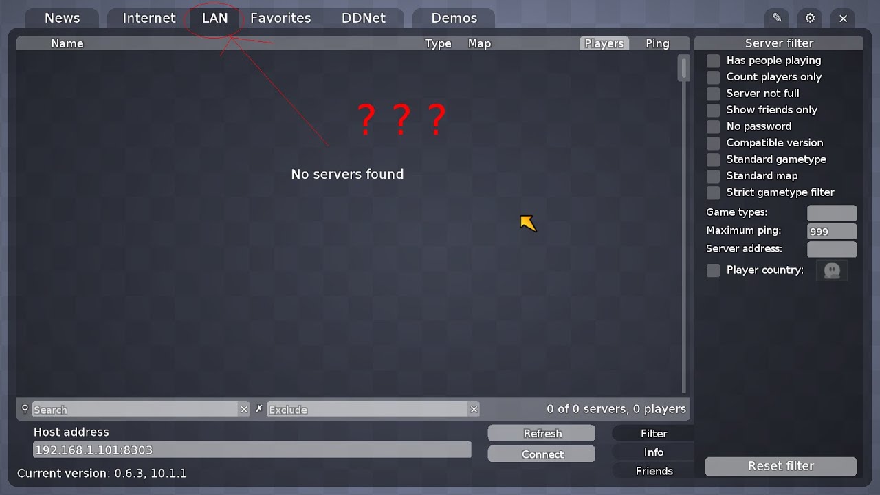 How to open a LAN server - Teeworlds - YouTube