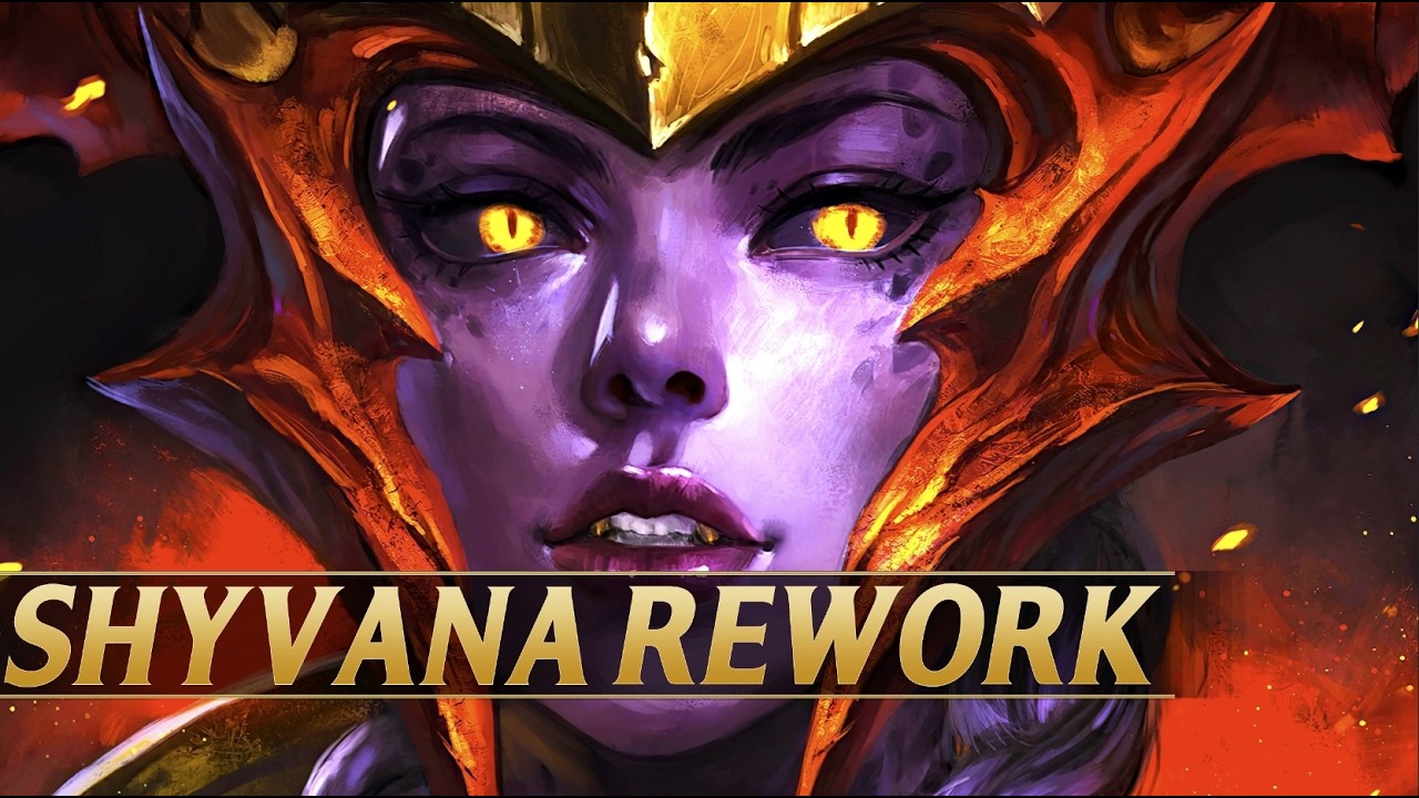 SHYVANA REWORK UPDATE - League of Legends - YouTube