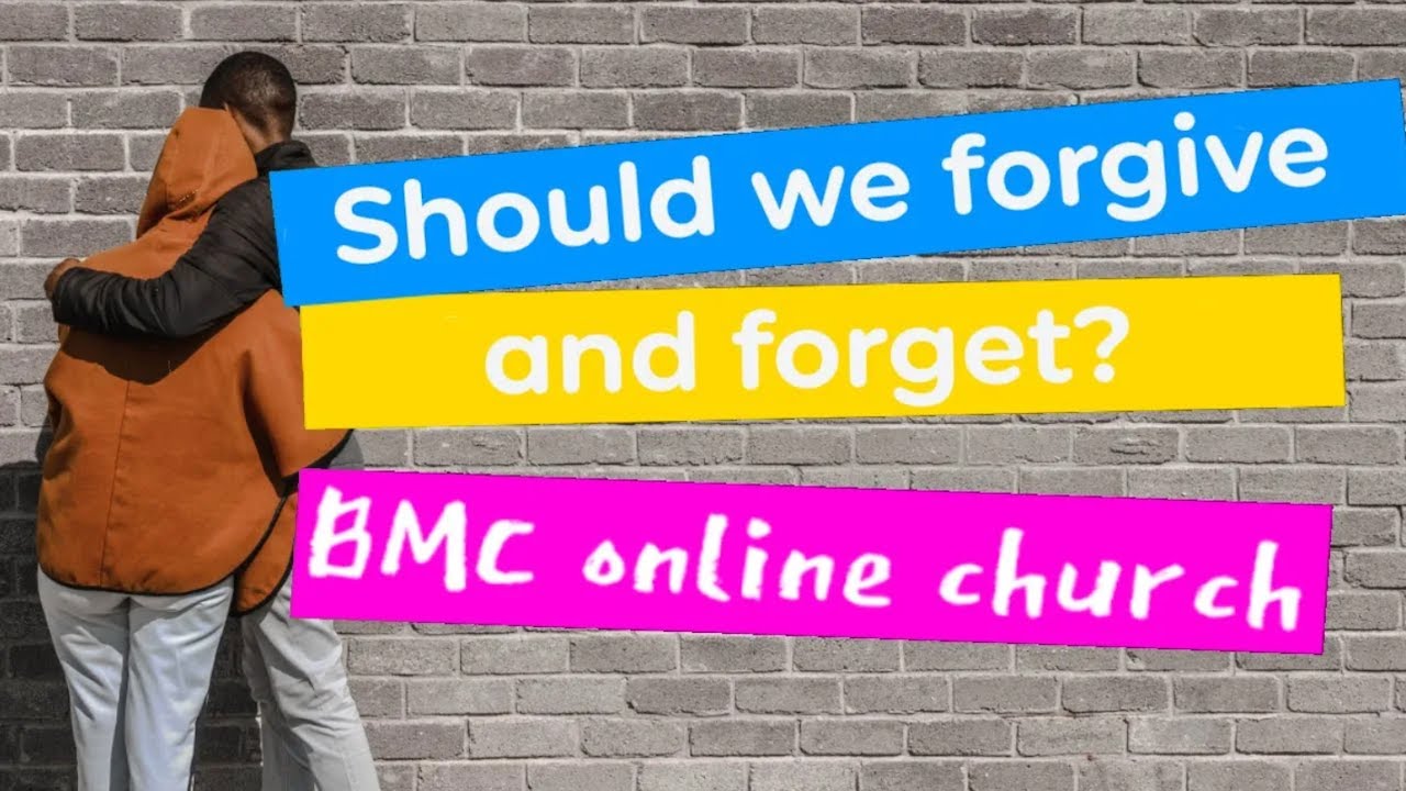 Should we forgive and forget? - YouTube