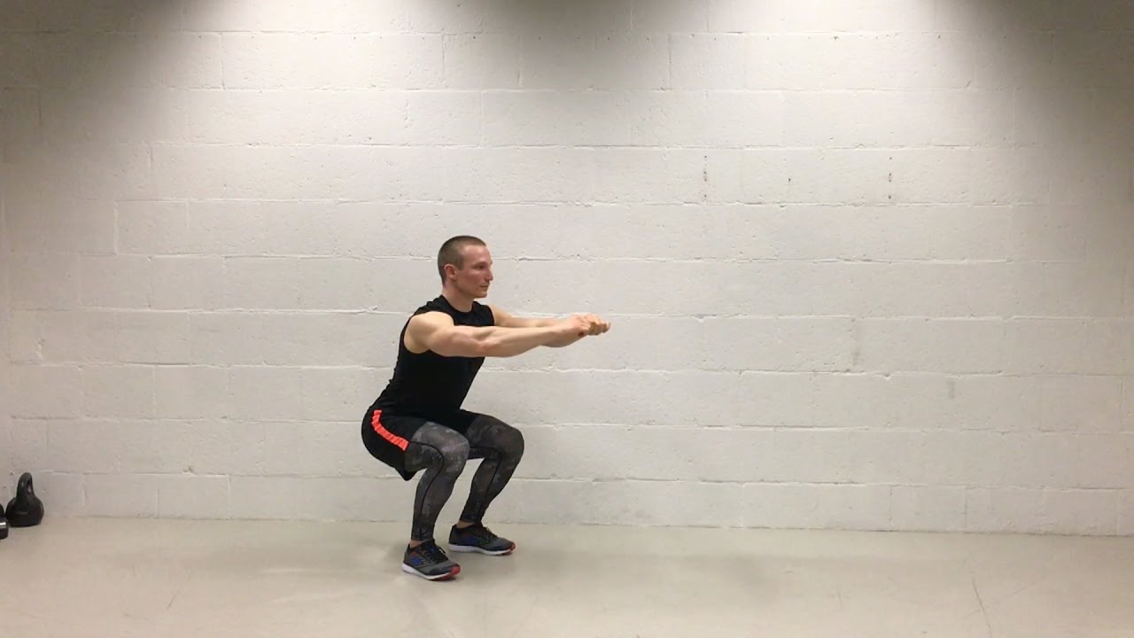 How to do it right - Squat hold | Cardio Exercise - YouTube