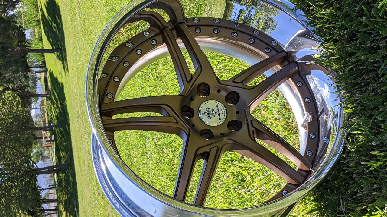 WORK Wheels rebuild for Ls430 - YouTube